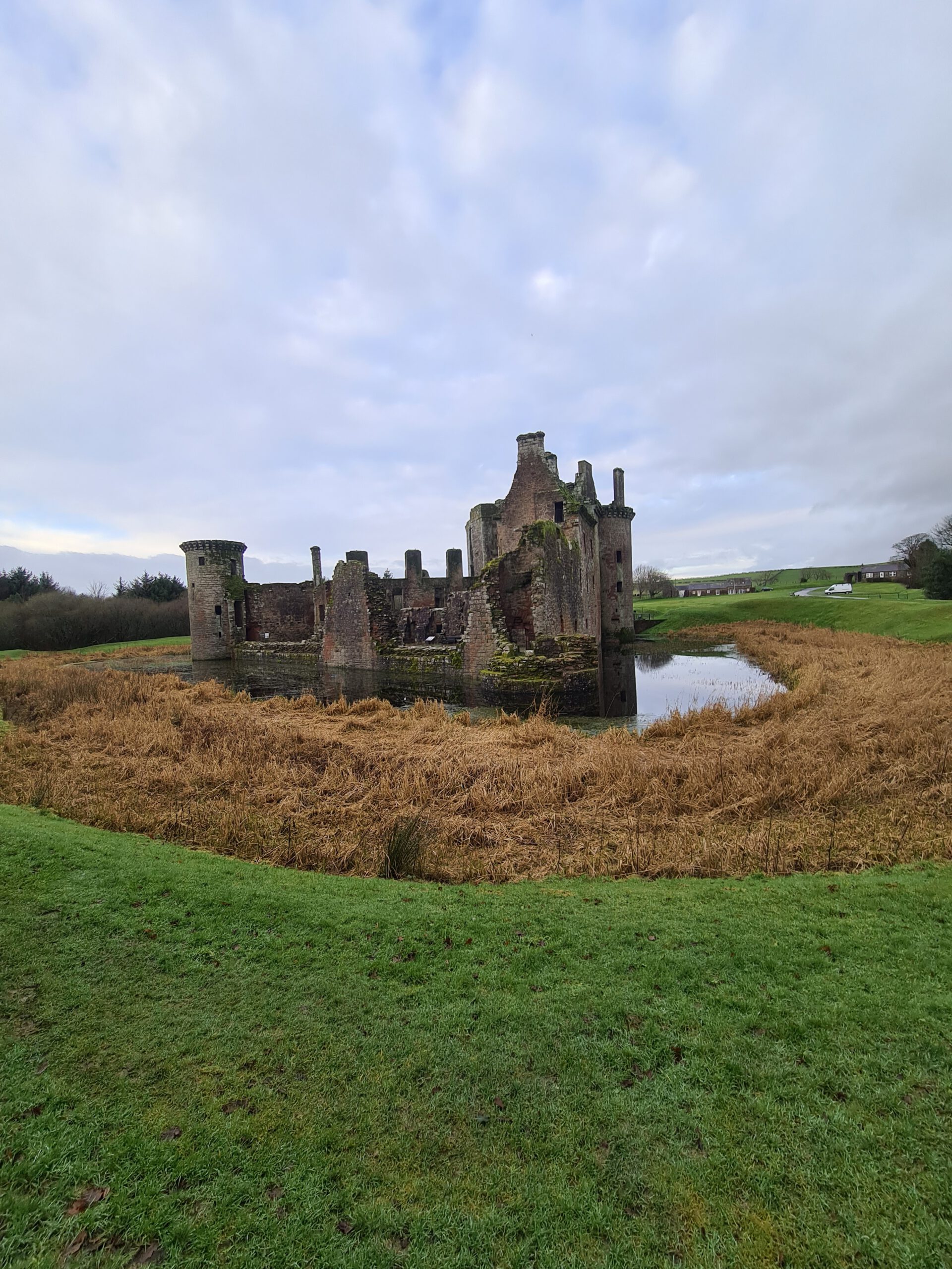 Caerlaverock Castle Old + New – A scottish World